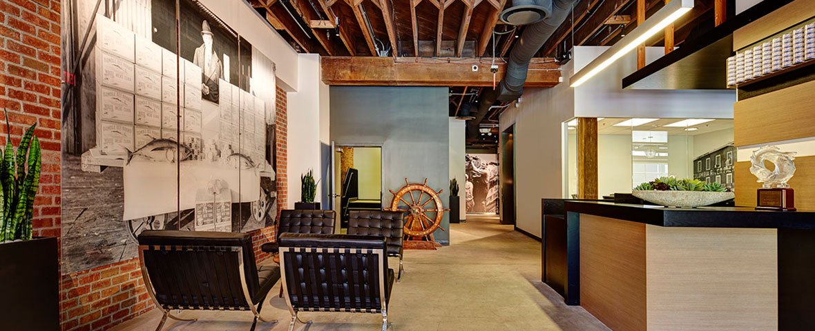 Bumble Bee Honors Its Roots With New Space in Historical Building