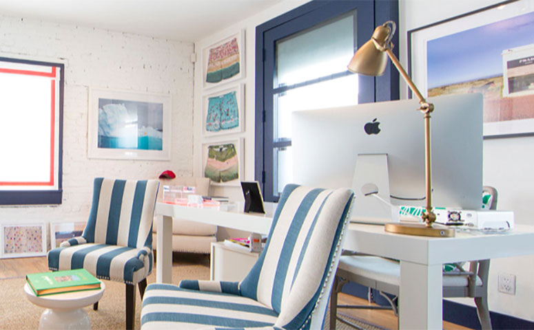Coastal Office Décor: Tips for a Casual Yet Chic Office Space